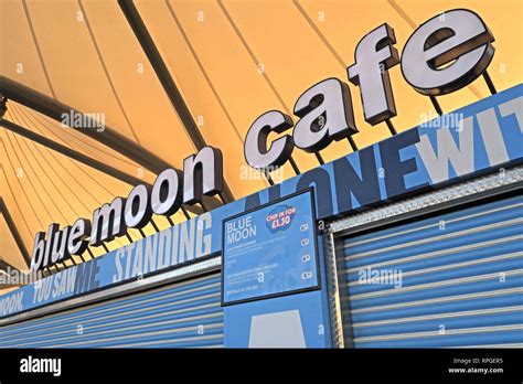 MCFC Blue Moon Cafe Etihad Stadium Manchester City Football Club