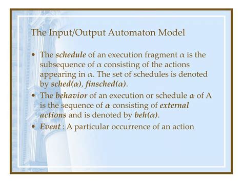 Ppt Introduction To Inputoutput Automata And Composition Techniques Powerpoint Presentation
