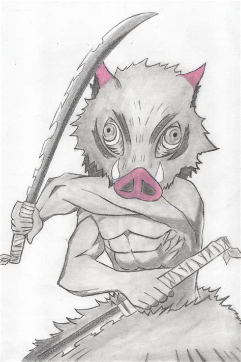 Inosuke Tattoo Ideas Learn How To Draw Inosuke Step By Step In 2021