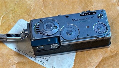 Mamiya 16 Camera For More Spying —