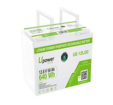Batería de Litio monobloque de V Ah S P mm ecoproel