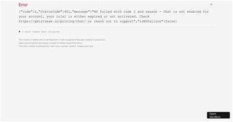 Stream Chat Poc Codesandbox