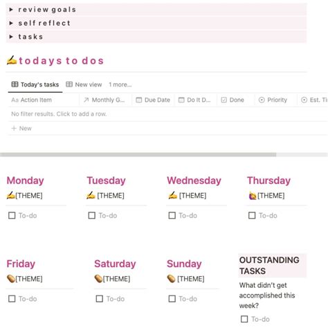 My Weekly Planning Routine In Notion It S ADHD Friendly ADHD