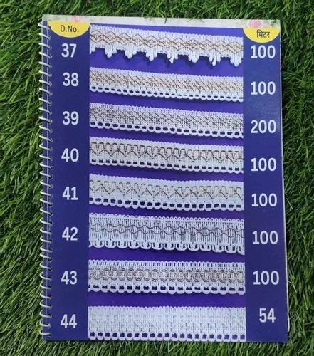 White Cotton Garments Lace Roll Length 2 Meter Width 225 Inch At