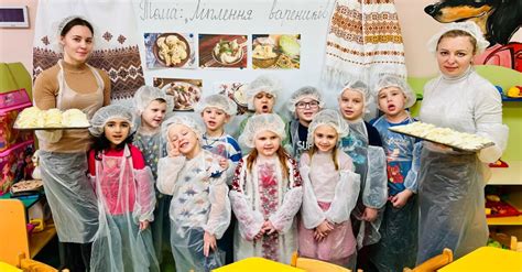 Кулінарний майстер клас з вареників Управління освіти Дарницької