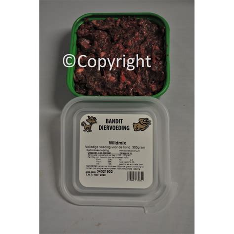 Bandit | Gemalen BIO vlees | Bio Wildmix | 300 gram