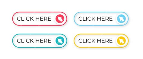 Premium Vector Search Bar Icon Isolated On White Background Click Here Web Button Icon