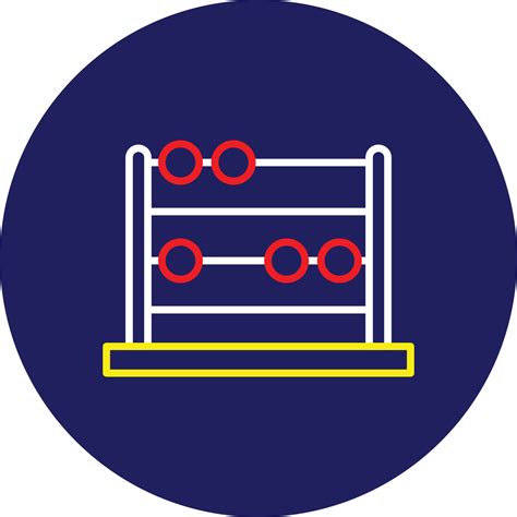 Abacus Flat Circle 9776465 Vector Art At Vecteezy