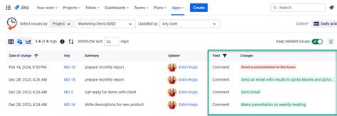 How To Get History For The Specific Issue Field In Atlassian Community