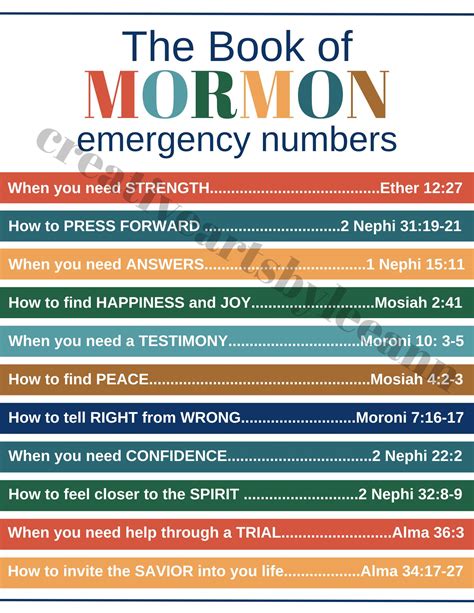 Book Of Mormon Scripture Guide Lds Book Of Mormon Lessons Lds Primary
