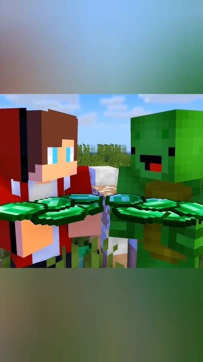Mikey And Jj Got Many Emeraldsminecraft Animation Game Minecraft