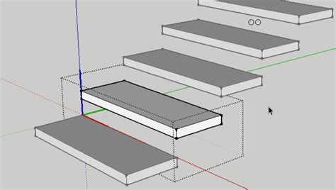 Quickly Modeling A Staircase In SketchUp With Components The SketchUp Essentials