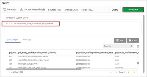 Query Qlik Catalog Help