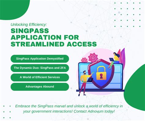 Unlocking Efficiency Singpass Application For Streamlined Access By Mocultapark Dec 2023