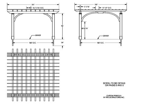 Custom Cad Models And Designs Trellis Structures