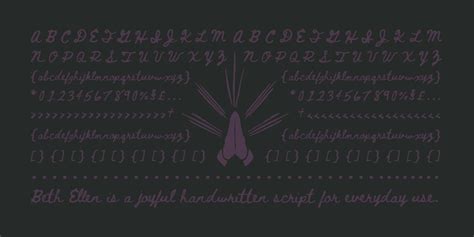 Beth Ellen 2 Font · 1001 Fonts