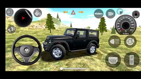 Mahindra Thar Gadi Chaly Car Game Thar Gadi Car Ukraine YouTube