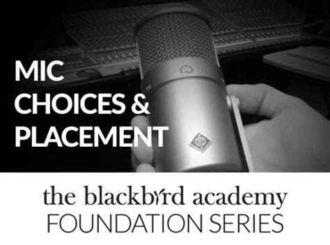 Mic Choice And Placement Explained Sonic State Amped