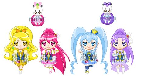Chibip Happiness Charge Pretty Cure By Sugarrosedoll On Deviantart