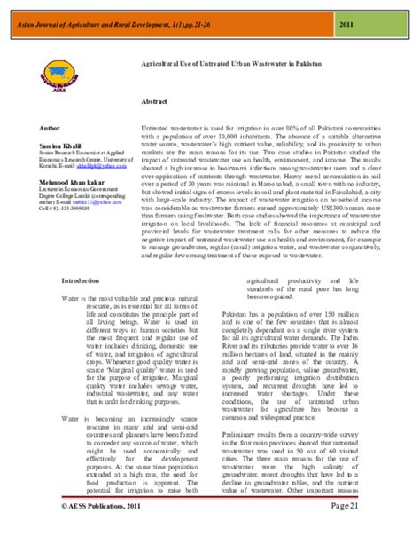 Pdf Asian Journal Of Agriculture And Rural Development