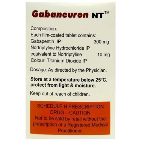 Gabaneuron Nt 300 Tablet Uses Price Dosage Side Effects Substitute