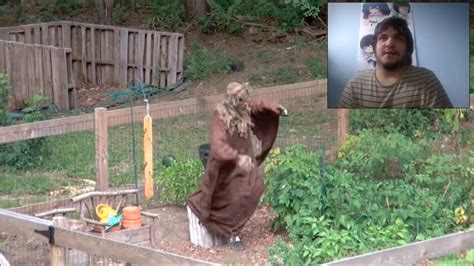 The Scariest Scarecrow Ever Made Reaction Youtube