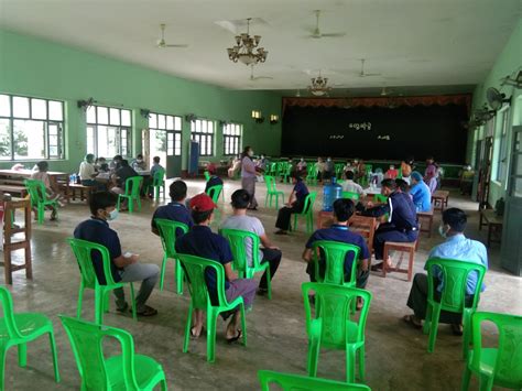 ဘီးလင်းမြို့နယ်တွင် ကိုဗစ် ၁၉ ရောဂါ ကာကွယ်ဆေးတတိယအသုတ် ဒုတိယအကြိမ်အား ပထမနေ့တွင် စုရပ် ၅ နေရာ