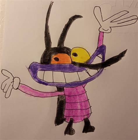 Heres A Drawing I Made Of Joey The Cockroach What Do You Think R