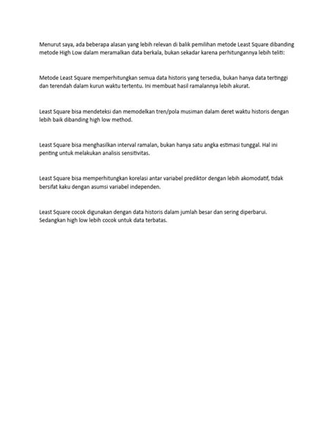 Metode Least Square Pdf