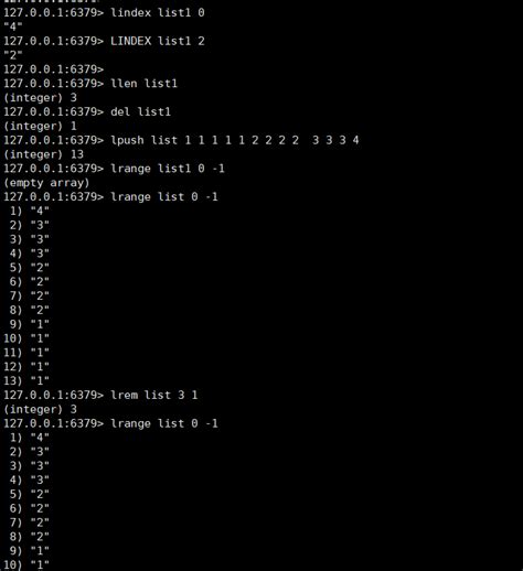 Redis List