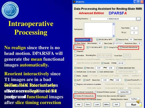Ppt Data Processing Of Resting State Fmri Part 3 Dparsf Advanced Edition Powerpoint