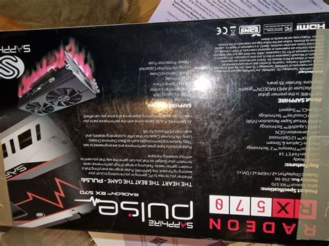 Sapphire Rx570 Pulse 8gb Oc Gddr5 Grafikkarte In Top Zustand Kaufen