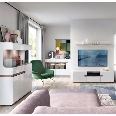 Lomadox Wohnzimmer Set Legnica 129 Mega Spar Set 4 St 4 Tlg
