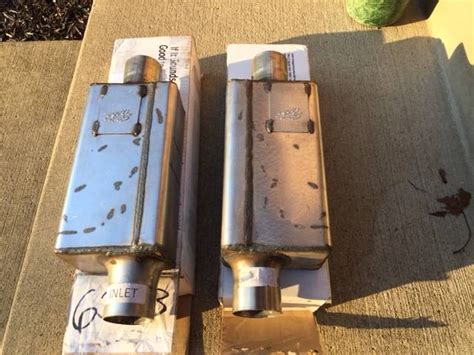 For Trade Spintech 6000 Pro Street Mufflers For A Bodies Only