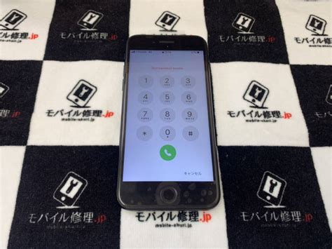 落下の衝撃でブラックアウトしたiphonese2を30分で即日修理 Iphone 修理専門店 モバイル修理jp
