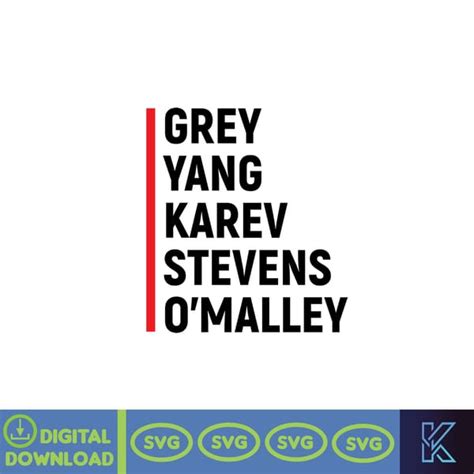 Greys Anatomy Svg Greys Anatomy Png Greys Anatomy Stickers Inspire