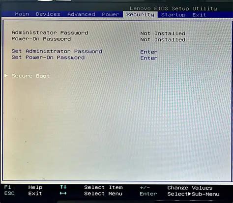 Как включить Secure Boot в биосе Msi