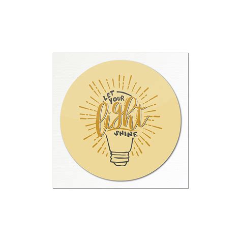 Let Your Light Shine Sticker Oldlutheran