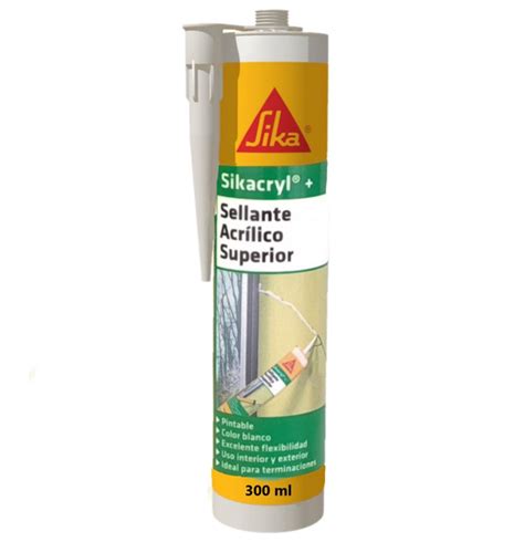 SIKACRYL SELLADOR BLANCO 300ML Ferreteria Toso