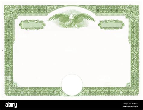 Share Certificate Template Ireland