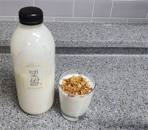 쌀로 만든 요거트 빛쌀 골드퀸 가바현미 통귀리 비건 쌀요거트 맛도 최고