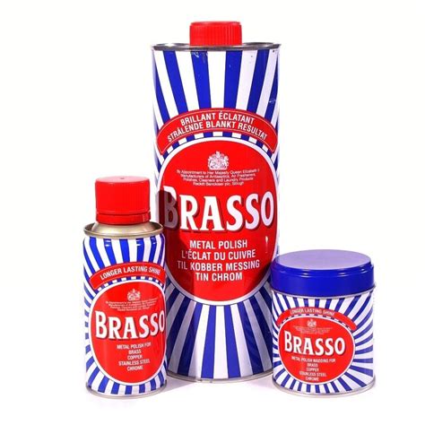 Brasso Metal Polish Liquid And Wadding
