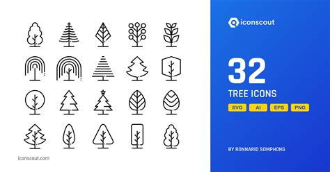 Download Tree Icon Pack Available In Svg Png And Icon Fonts