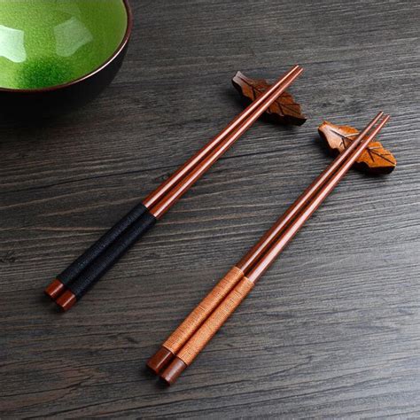 Woodchop™ Wooden Chopsticks Set Korean Household 10 Pieces Sucreetcoton