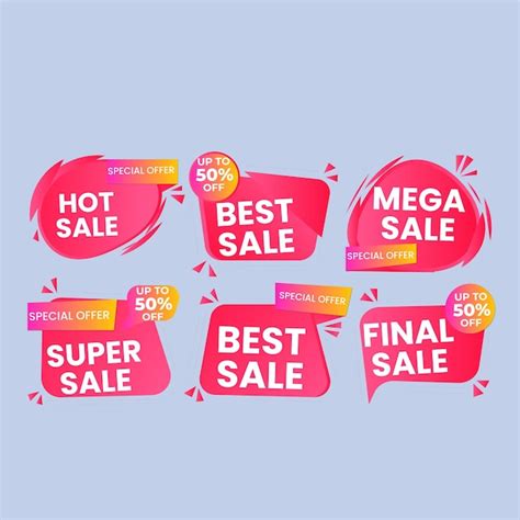 Premium Vector Hot Sale Banner Limited Time Special Offer Big Sale
