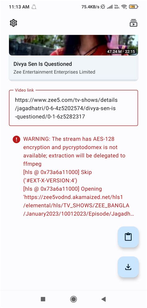 Bug Report Cant Download Video Aes 128 Encryption · Issue 507 · Junkfood02seal · Github