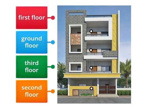 Ground Floor First Second Third Labelled Diagram