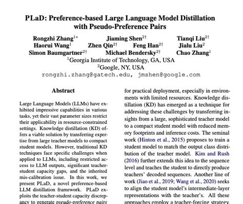 Ahsen Khaliq On Linkedin Plad Preference Based Large Language Model