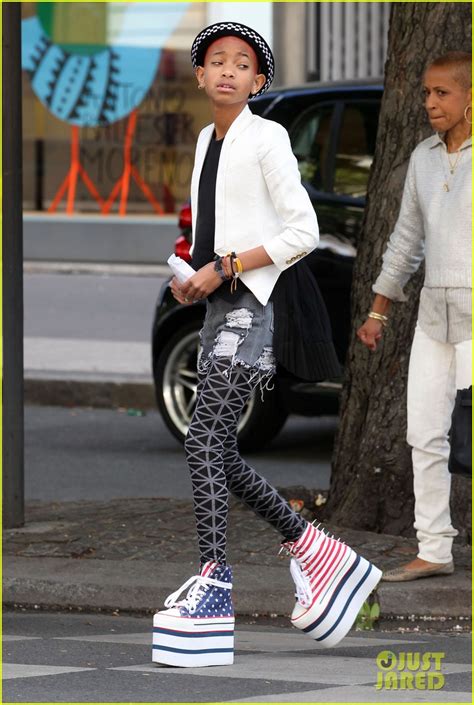 Willow Smith Stars And Stripes Sky High Sneakers Photo 2661266