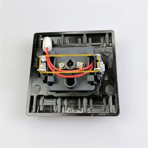 Ingelec Brand Push Button Wall Switch Custom With Red Light House Living Room Wall Switches